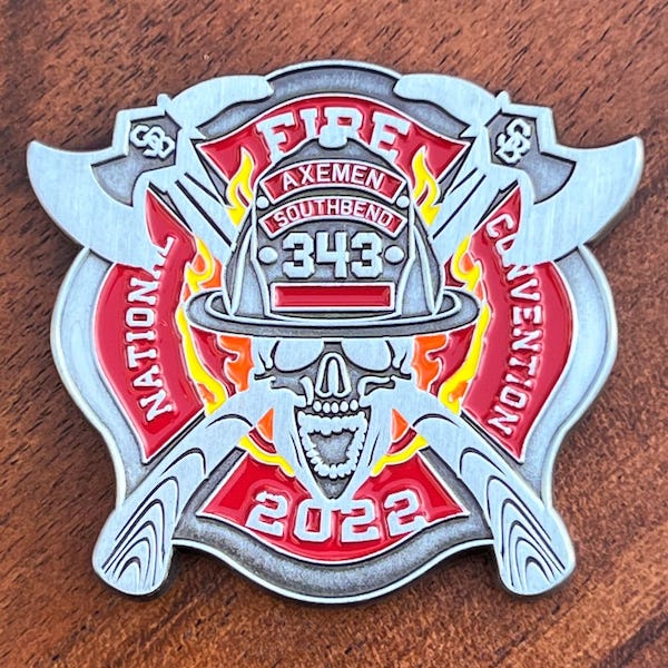 Custom Coins for Fire Prevention Week