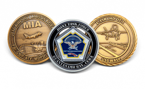 Military Challenge Coins – Custom US Armed Forces Coins