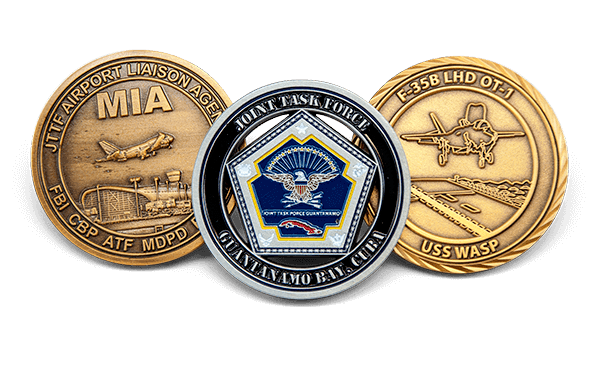 Military Challenge Coins – Custom US Armed Forces Coins