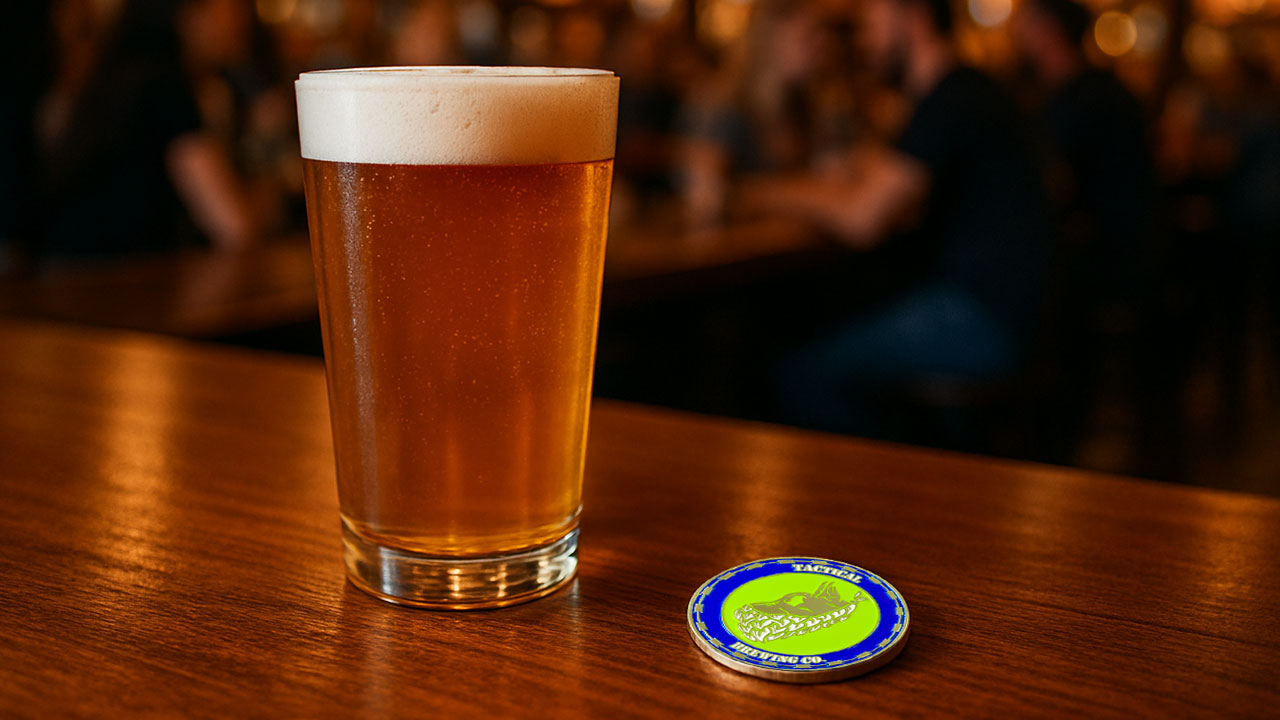 Custom Brewery Challenge Coins